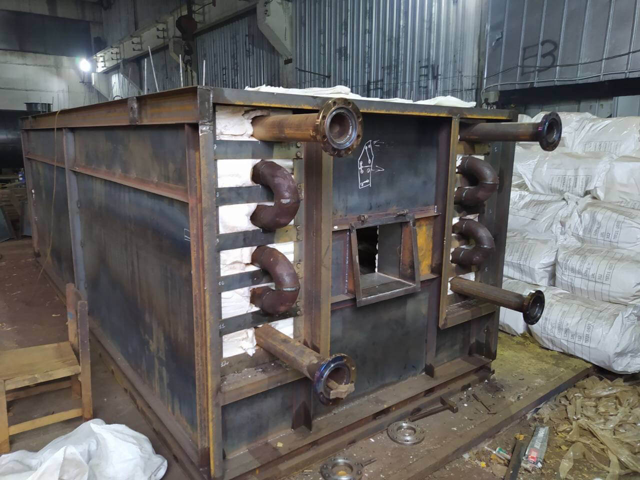 Buy tubular furnaces for heating oil for refineries. Design. Production ...