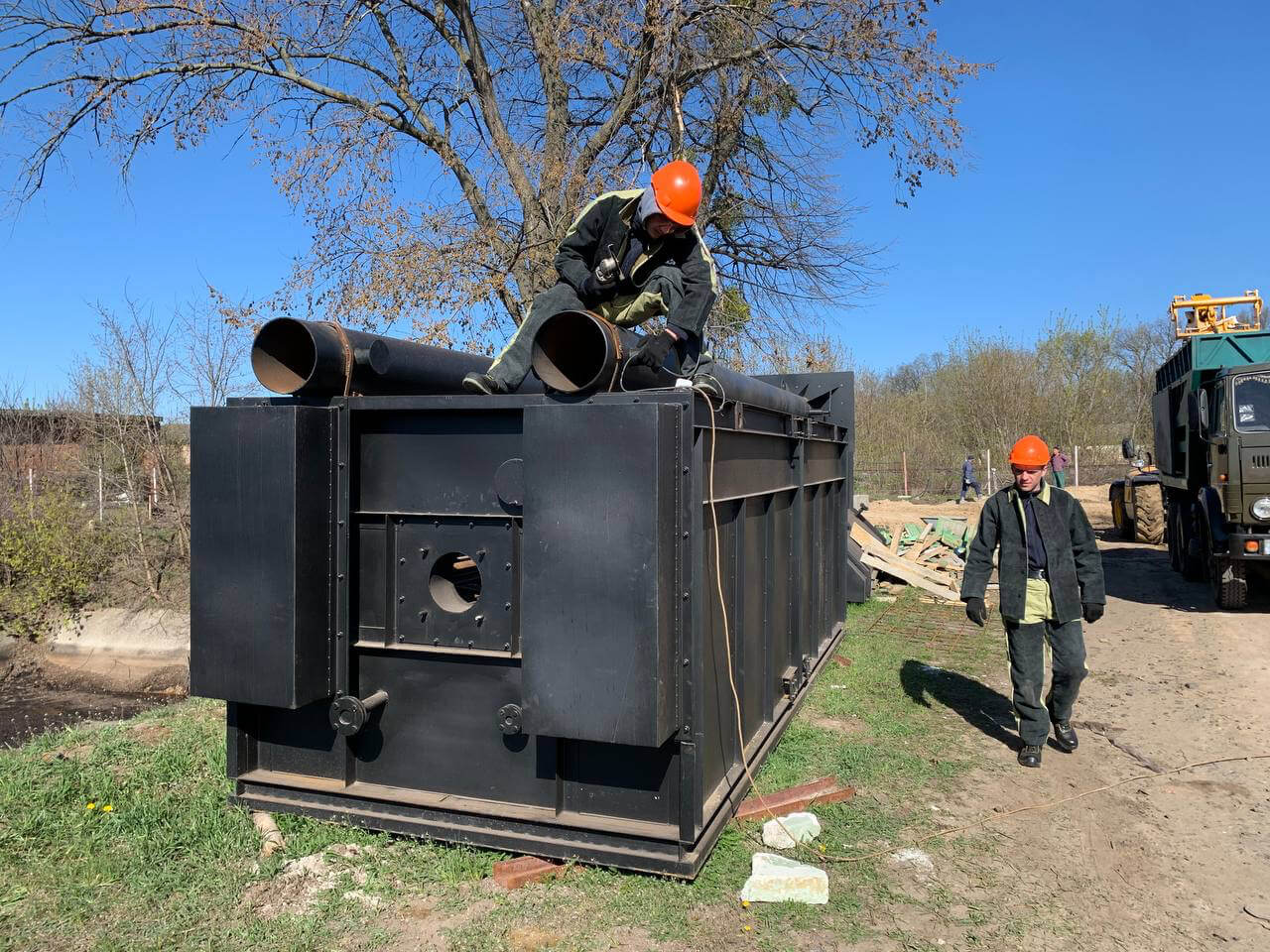 Buy tubular furnaces for heating oil for refineries. Design. Production ...